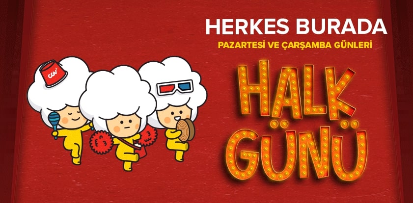 Her Pazartesi ve Çarşamba Halk Günü!